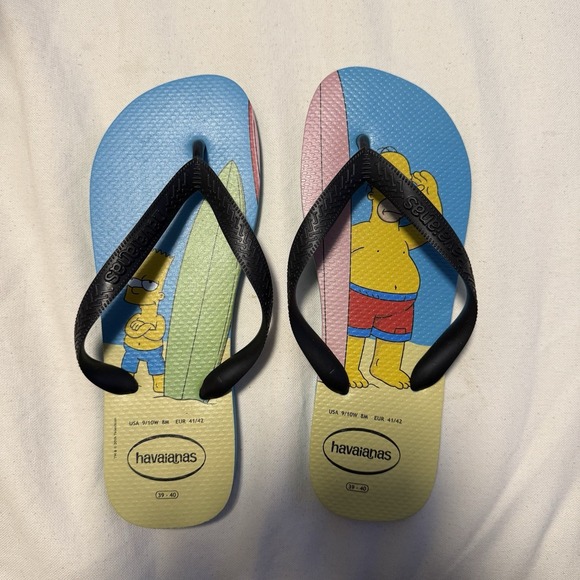 Havaianas | Shoes | Havaianas The Simpsons Flip Flops Sandals Womens 9w ...